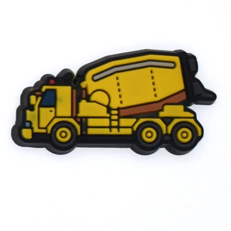 Cement Truck 210 Shoe Charm – The Shoe Charm Shop