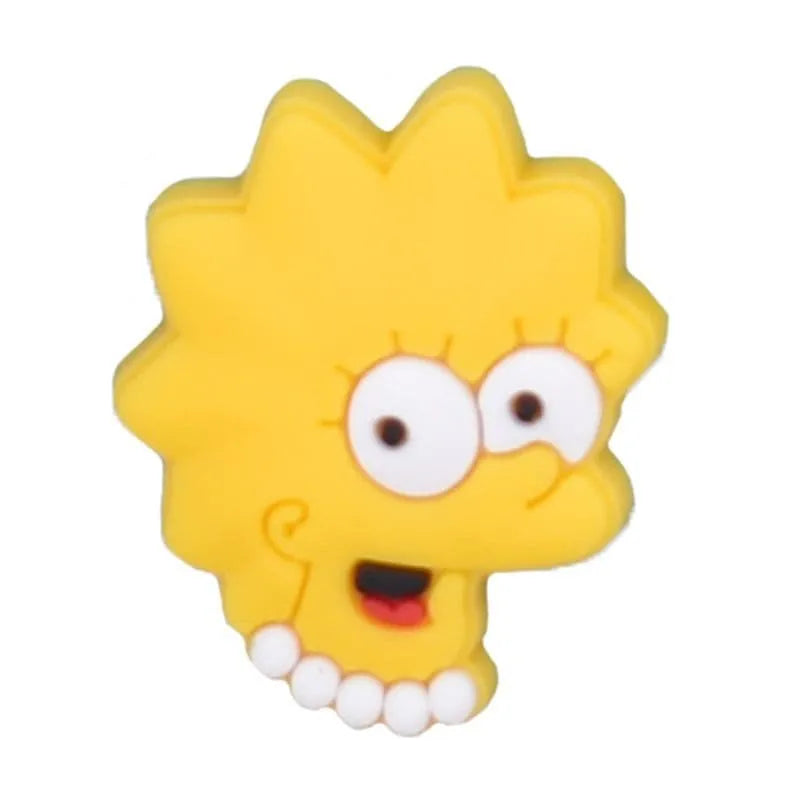 Lisa Smiling Simpsons Shoe Charm – The Shoe Charm Shop